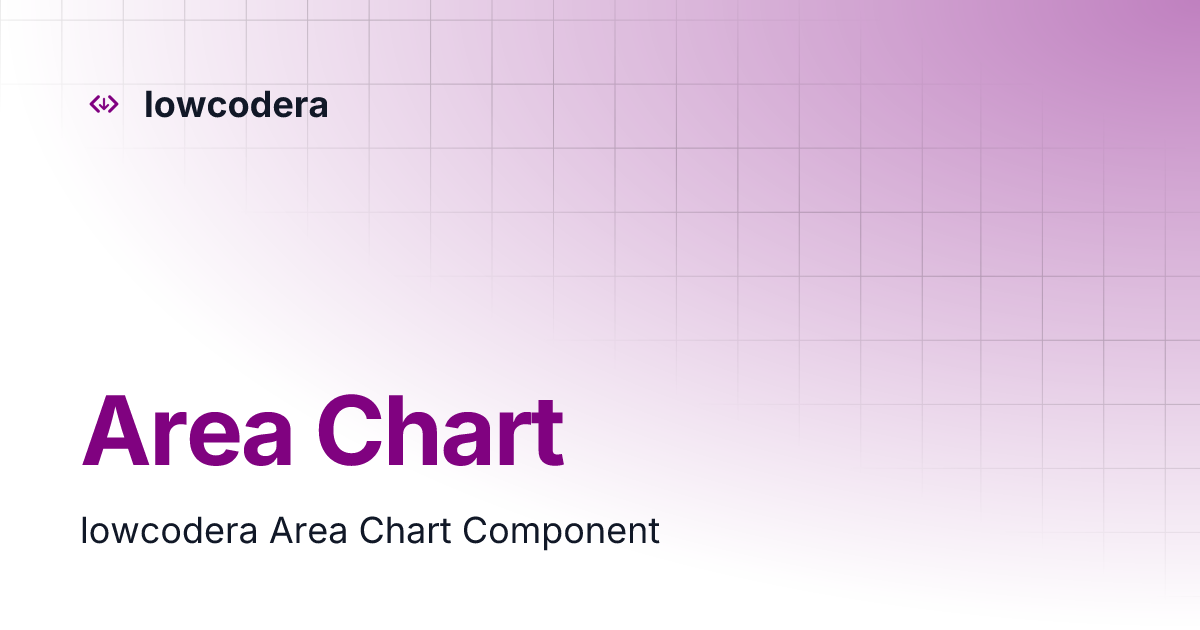 Area Chart | lowcodera